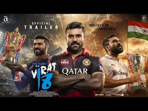 Virat Kohli: Jersey No.18 - Hindi Trailer | Ram Charan | Anushka Sharma | A A Films,Karan Johar Film