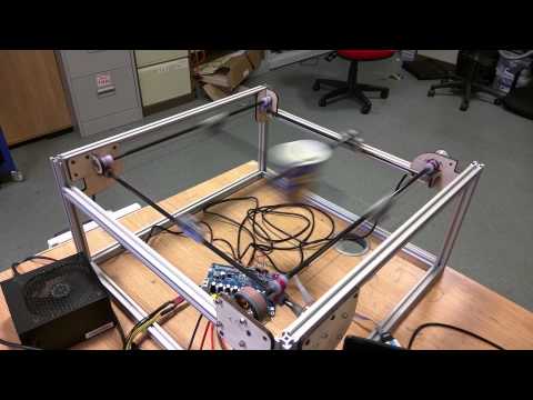 High speed servo motor demo.