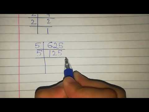 prime factors of 625