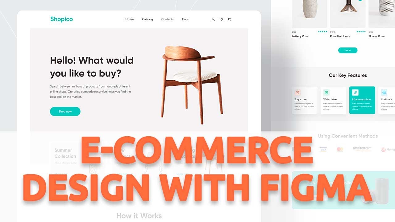 Build Nice E-Commerce Page using Project Base CSS with Figma