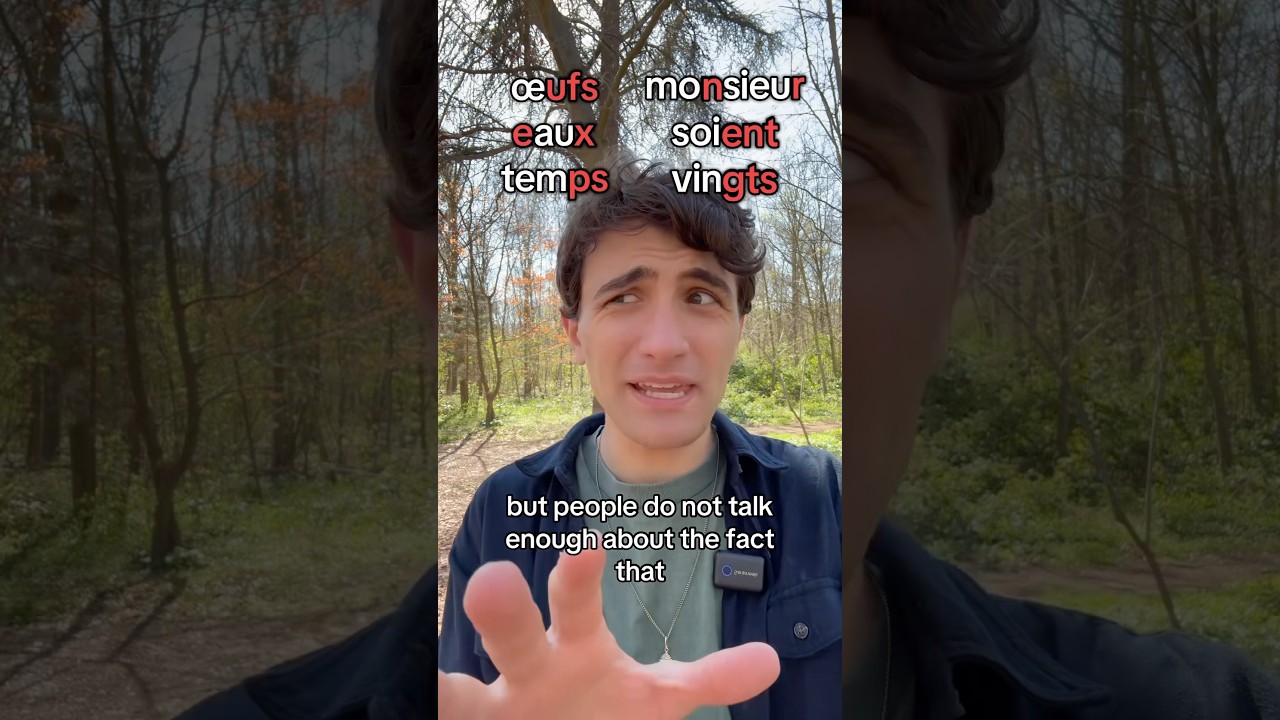 The WORST part about French spelling…