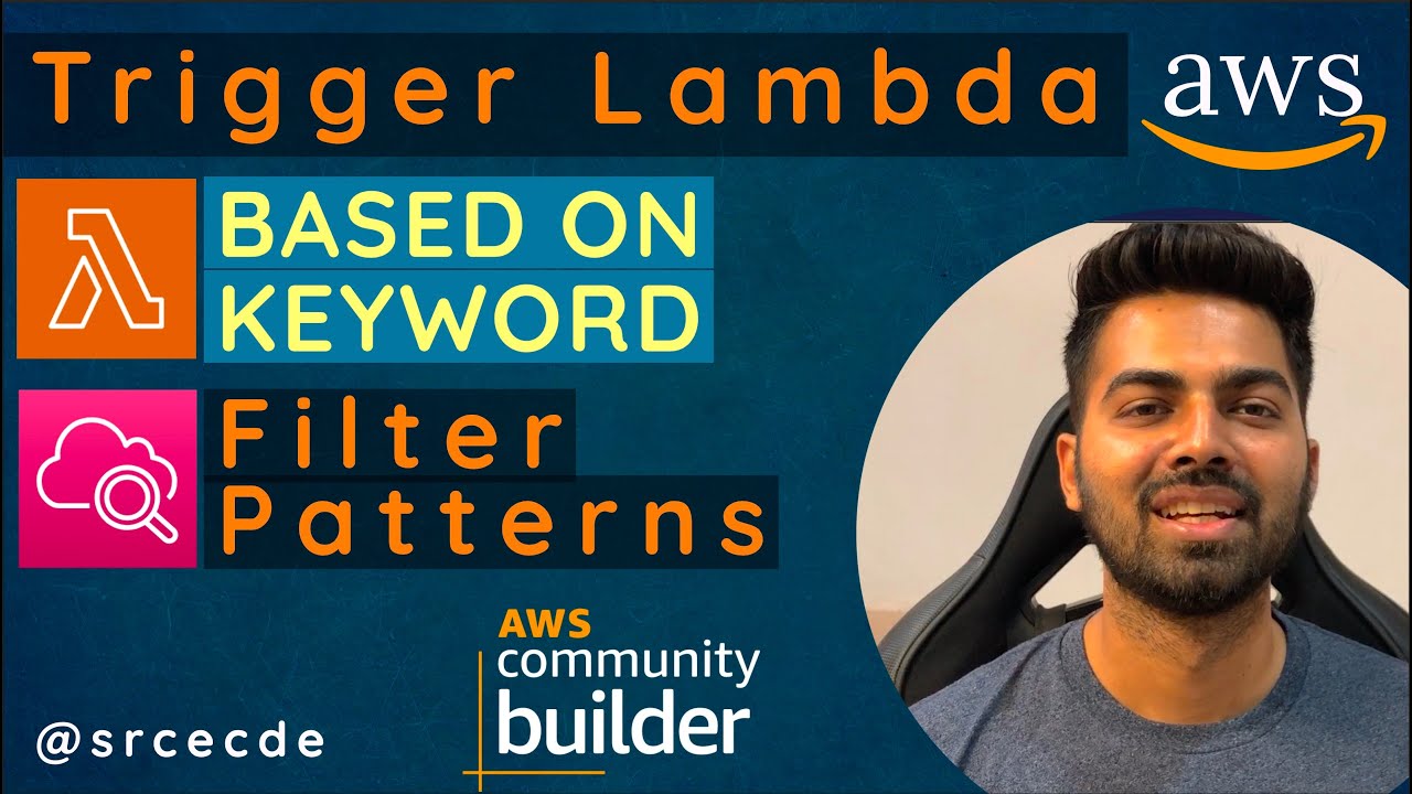 Trigger lambda function based on keyword, Error and send notification | Filter patterns | CloudWatch
