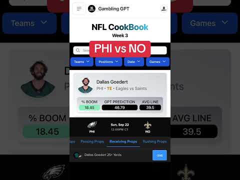 Here is your NFL WEEK 3 REDZONE Cookbook.