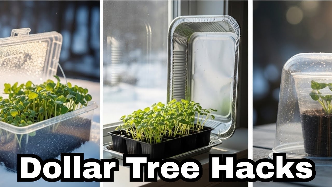 Don't Miss These 15 Dollar Tree Winter Garden Hack for 2025!