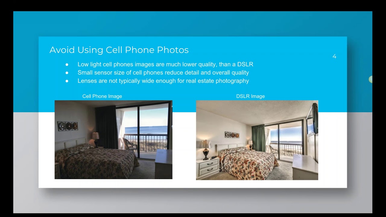 Photography Tips and Virtual Staging Webinar