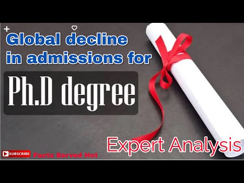 Global Decline in PhD Enrollment