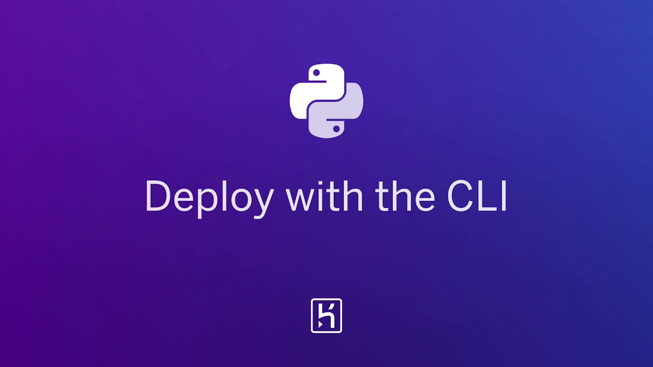 Python on Heroku: Deploy with the CLI