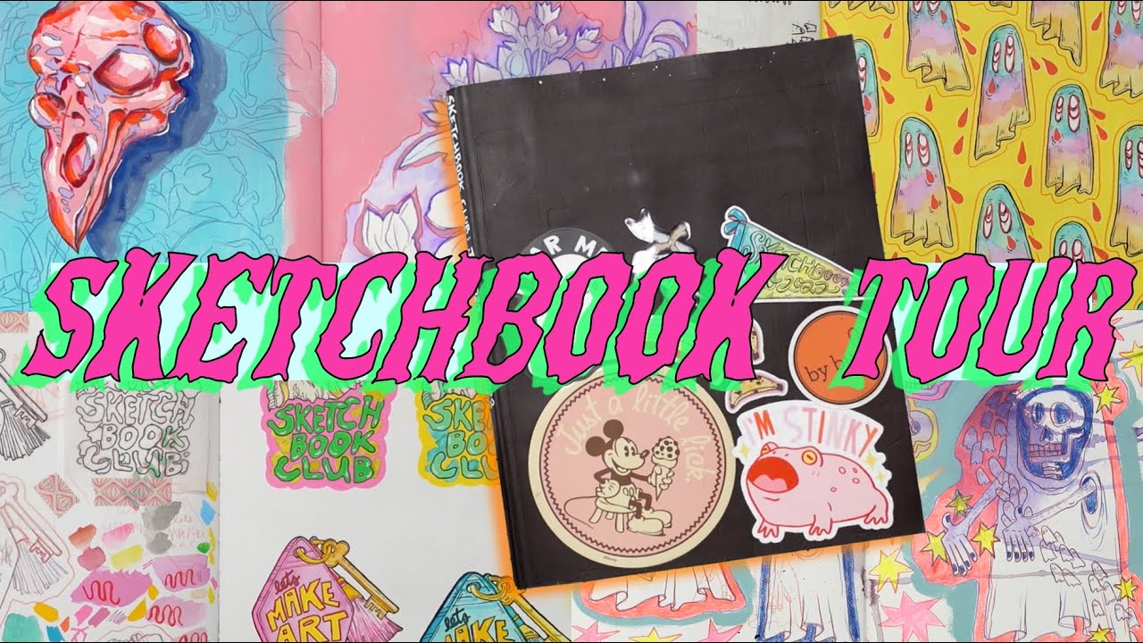 ✨ SKETCHBOOK TOUR ✨ (sketchbook club, vol 1)