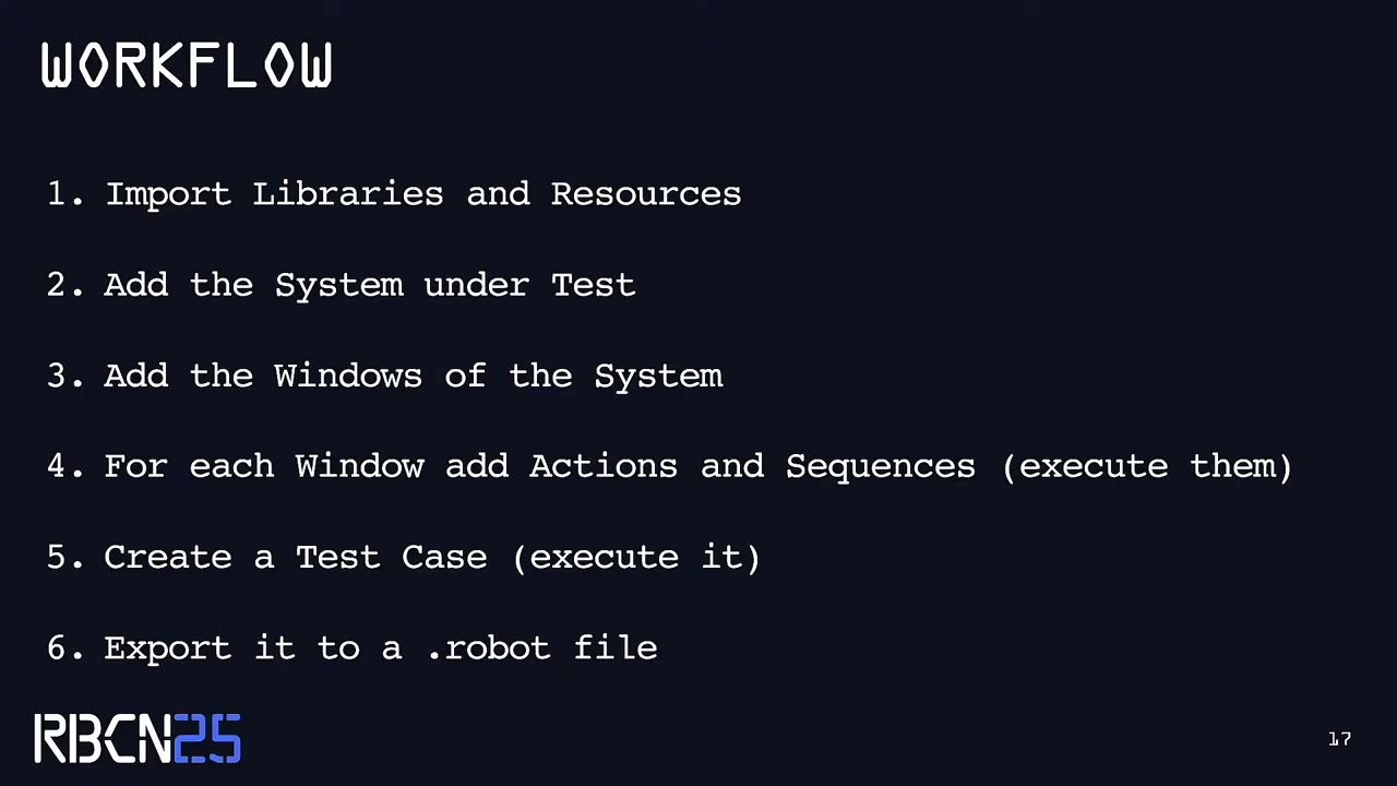 RoboCon 2025 - KeyTA: A simple web UI for Robot Framework