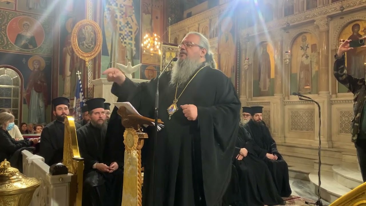 Λάρισα: Κατάμεστος ο Άγιος Αχίλλιος, στην ομιλία του Ιερώνυμου για τα ...