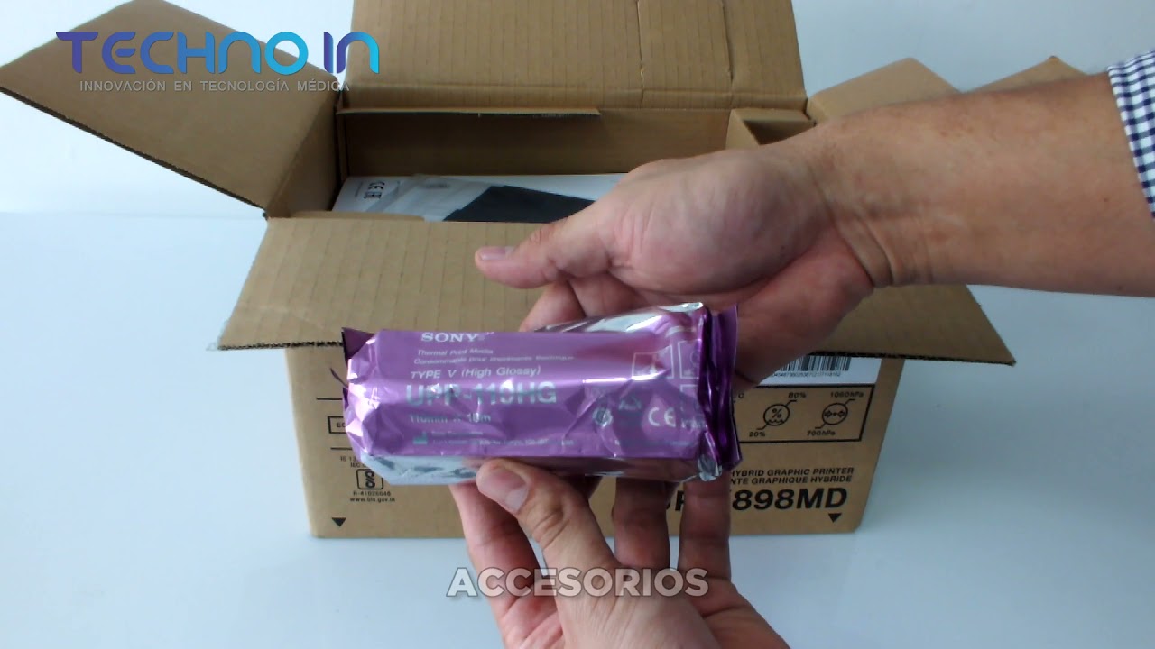 Impresora Ecógrafo Sony Up X898md Unboxing