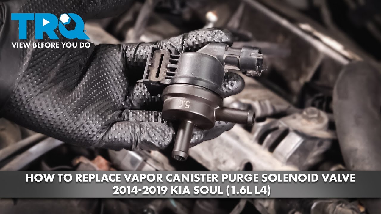 How to Replace Vapor Canister Purge Solenoid Valve 2014-2019 Kia Soul (1.6L L4)
