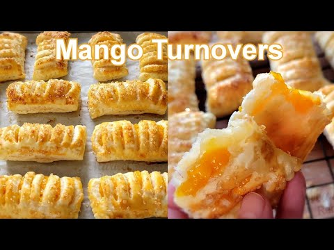 Mango Pie Filling Recipe / Easy Puff Pastry Turnovers