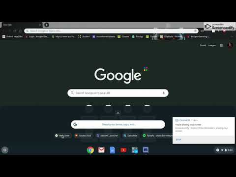 First time on my Chromebook record how to download Discord on chrome