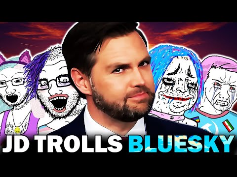 JD Vance BREAKS Woke BlueSky: Most BLOCKED Man Ever! 😂