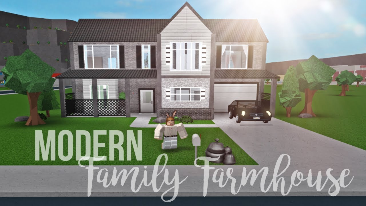 Bloxburg: Modern Family Farmhouse 44K
