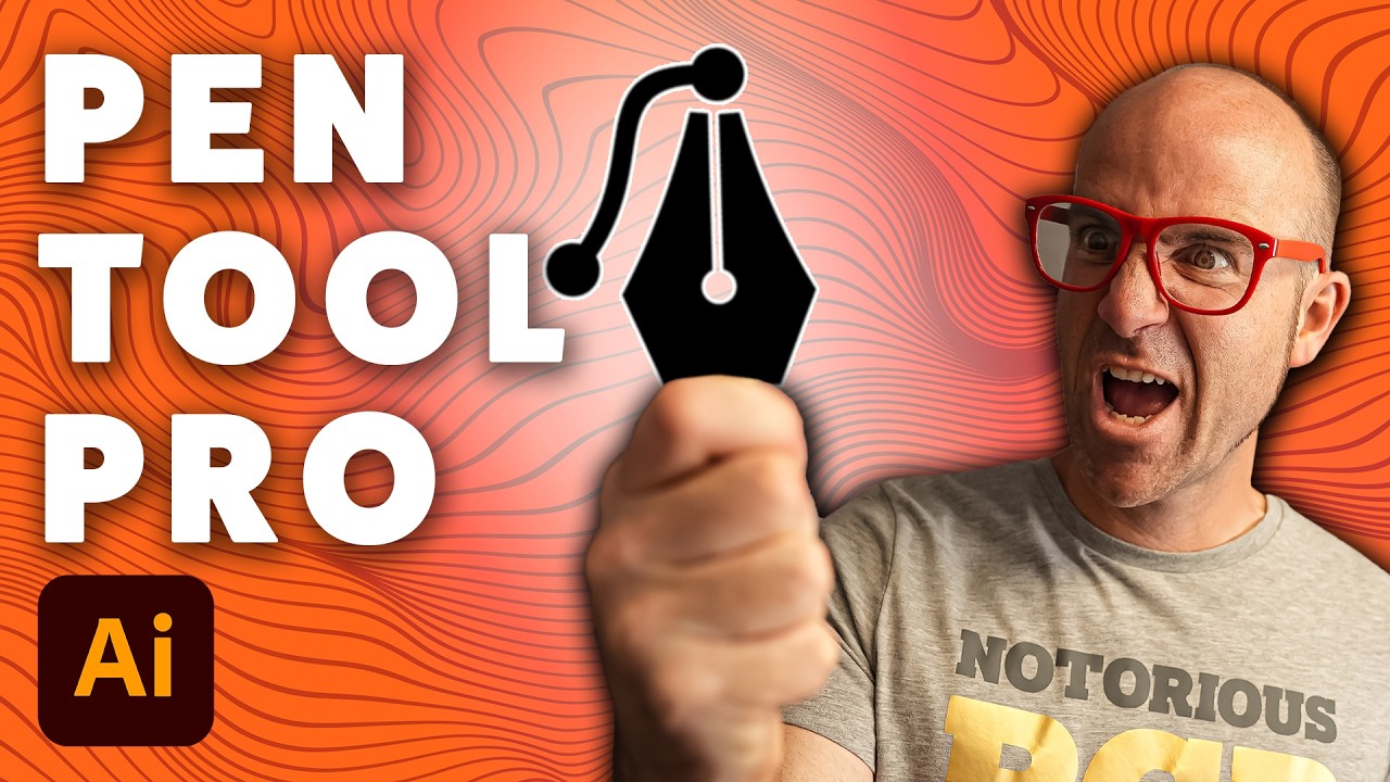 Master the Pen Tool in 10 Minutes | Adobe Illustrator Tutorial