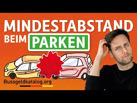 Mindestabstand beim Parken 🚗🚗 - bussgeldkatalog.org
