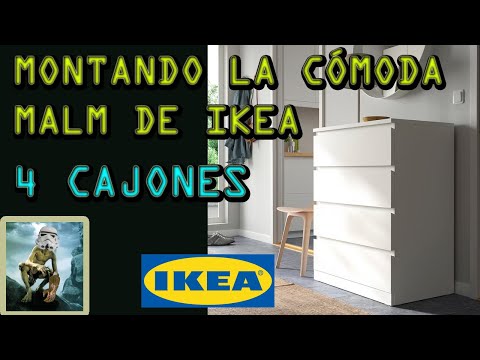 Montando la cómoda Malm de 4 cajones de IKEA - Frikimanitas