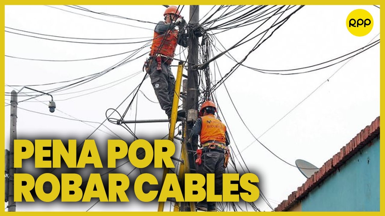 Norte del Perú presenta robo de cables de telecomunicaciones. ¿Cómo se sanciona?