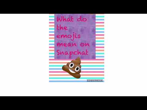 What do the emojis on Snapchat mean