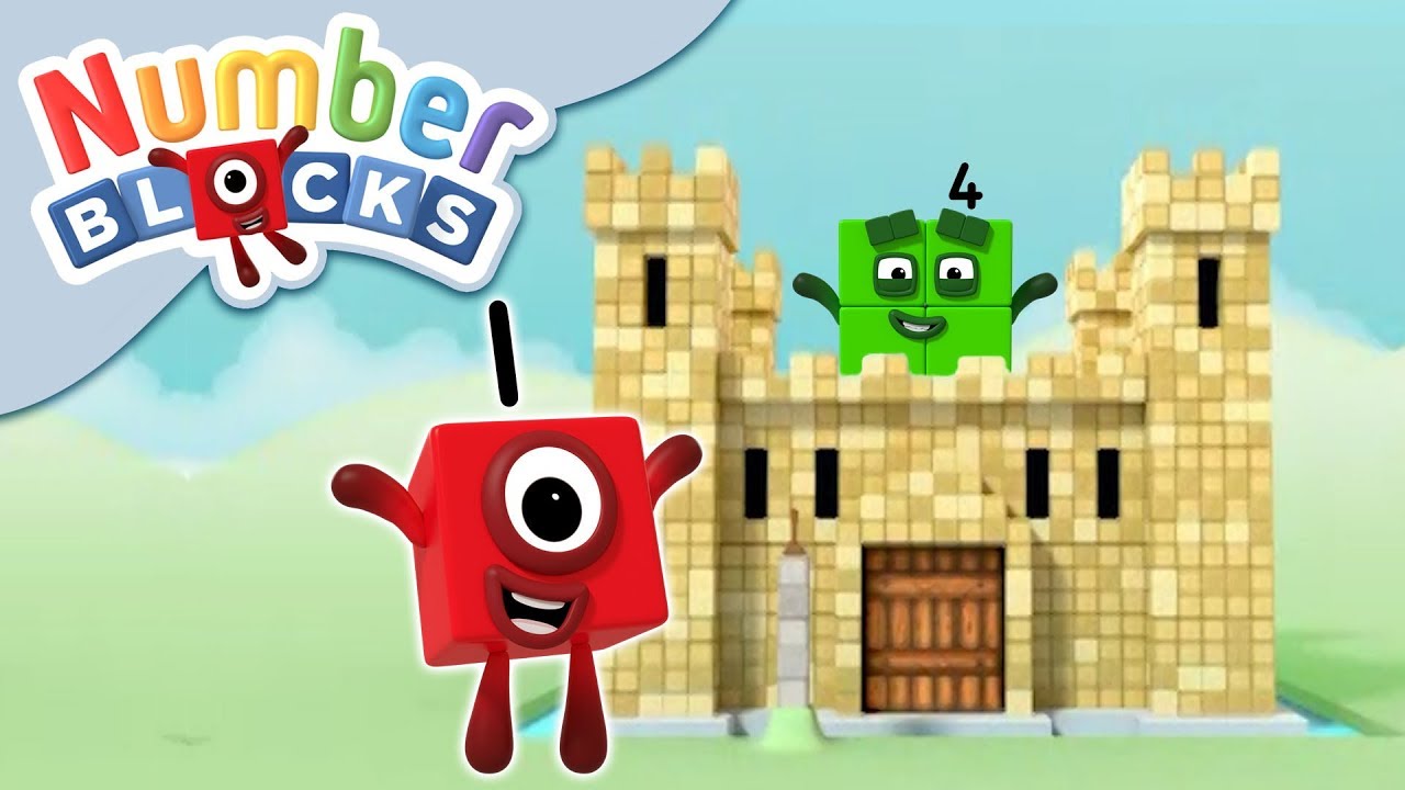 @Numberblocks - Numberblock Castle | Learn to Count