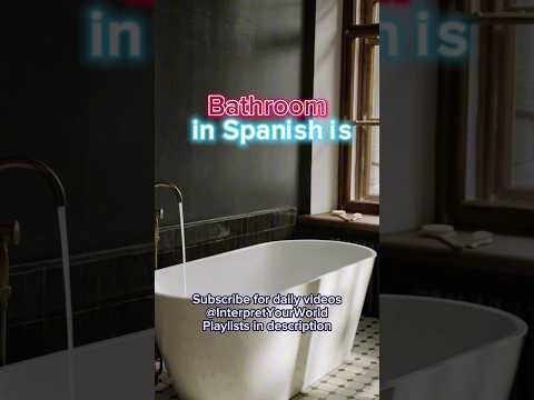 BATHROOM in SPANISH | Customer Service
