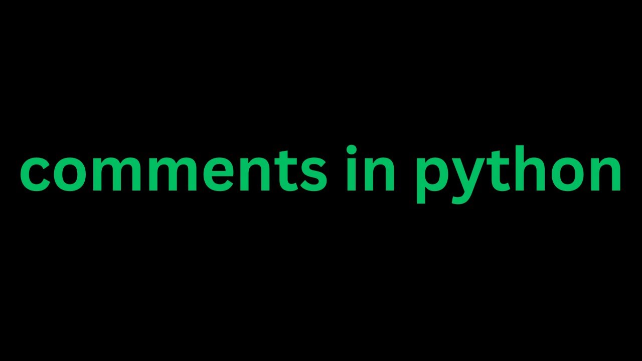 Mastering Comments in Python: Enhance Your Code Clarity