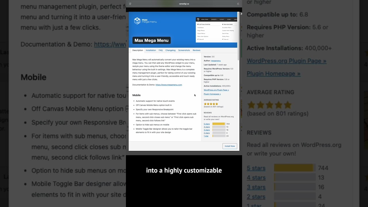 The Easiest Way to Build a Mega Menu in WordPress!  (No Coding Needed) #wordpress #wordpresstutorial