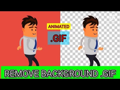 HOW TO REMOVE BACKGROUND OF ANIMATED GIF IMAGE BY PHONE APP !! ERASE ANIMATED GIF IMAGE BACKGROUND !