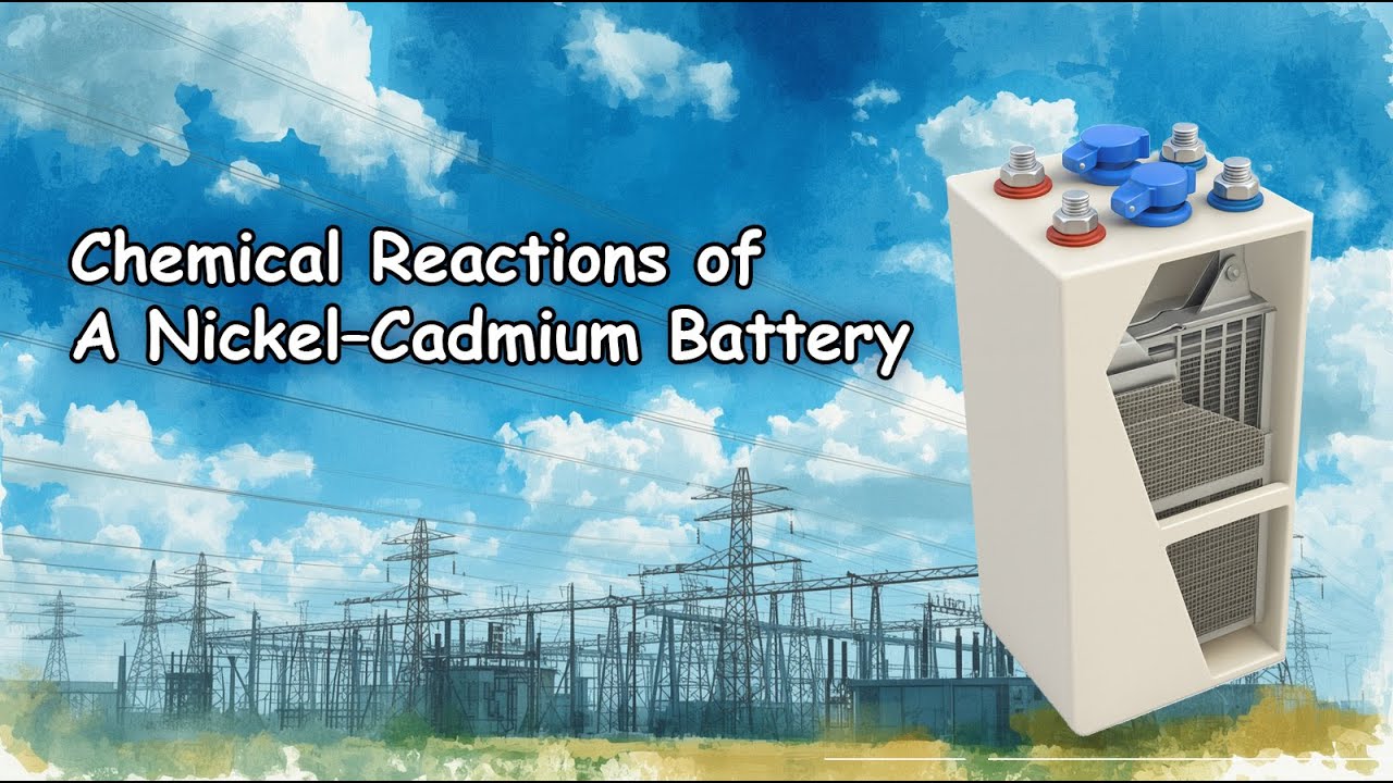 Nickel–Cadmium Battery Chemical Reactions Explained | Charging & Discharging Process Made Easy