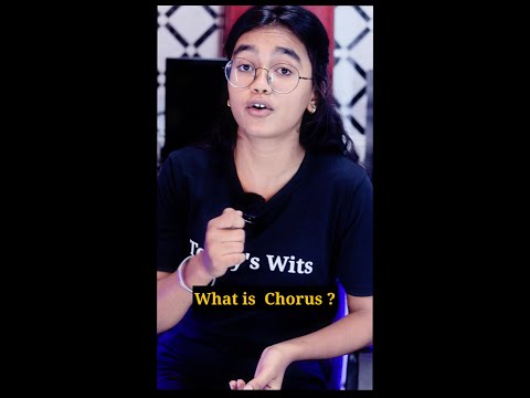 What is Chorus ? #shorts #chorus #todayswits