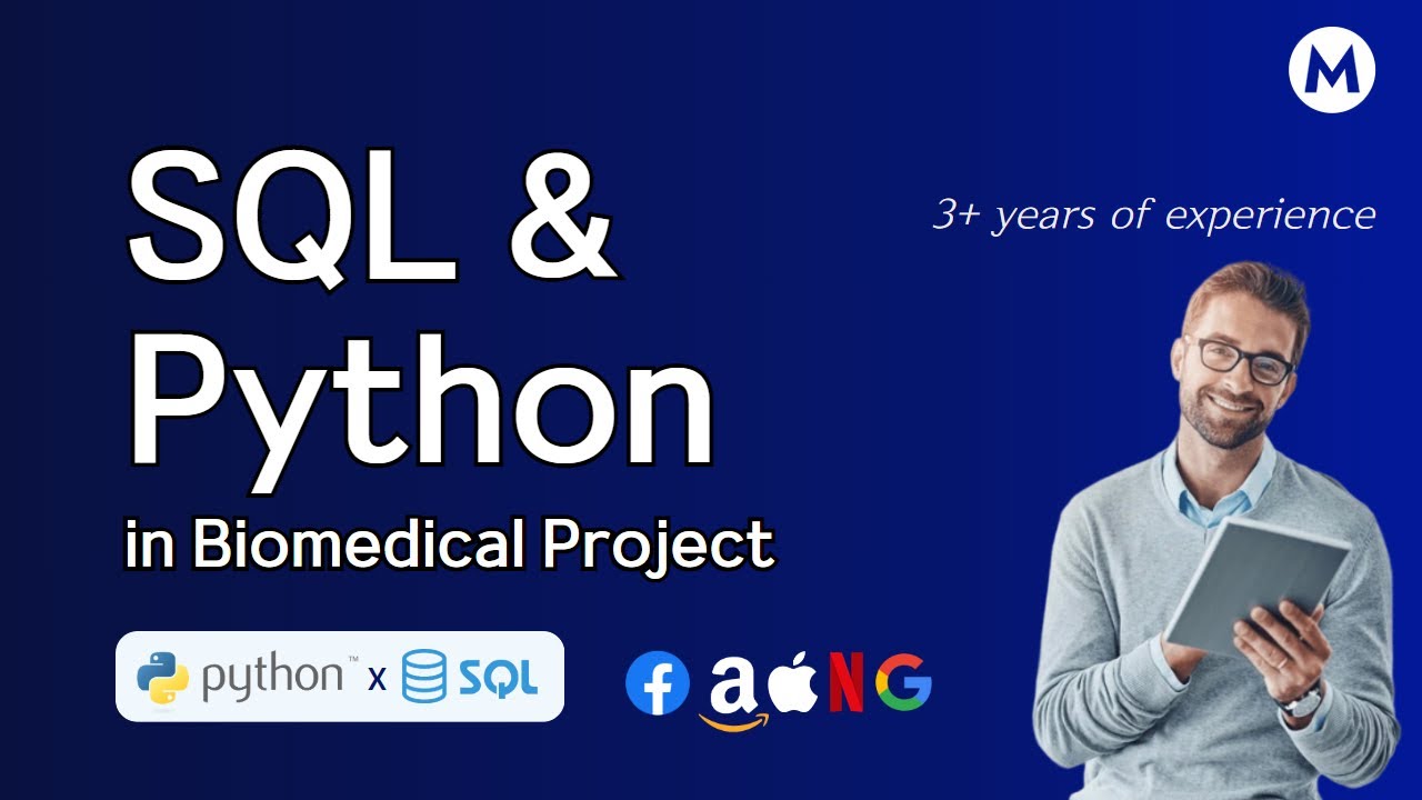 Biomedical Data Project with Python & SQL in 1 hour | Data Analytics Bootcamp for Beginners