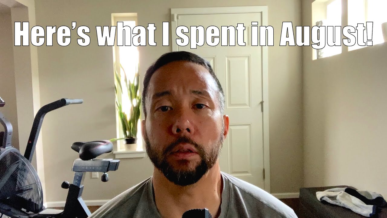 Dad explains: My expense tracker for August 2025.