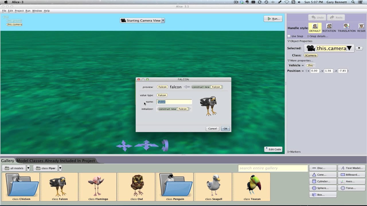 Intro to OOP and Logic - What is new with Alice 3