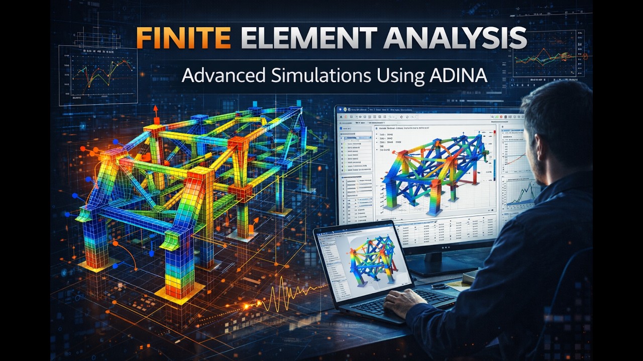How Engineers Use ADINA for Finite Element Analysis | Engineering Simulation Basics