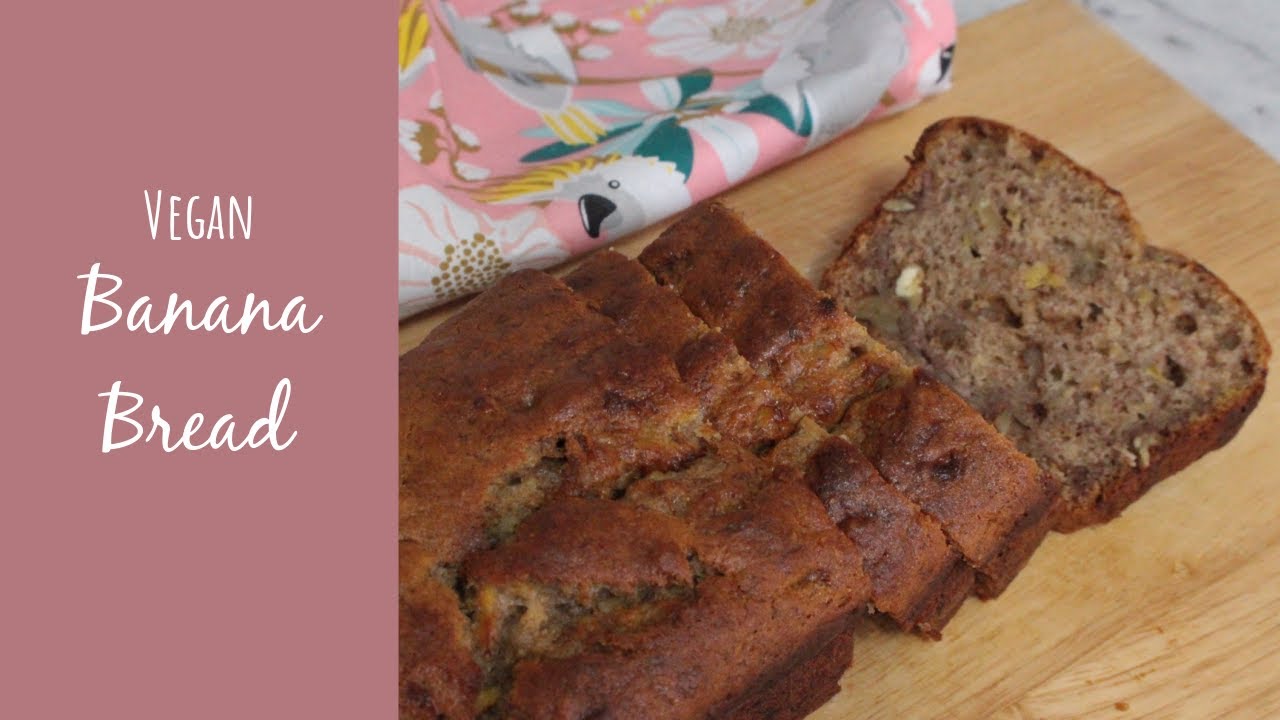 Banana Bread | Easy one-bowl recipe | VEGAN