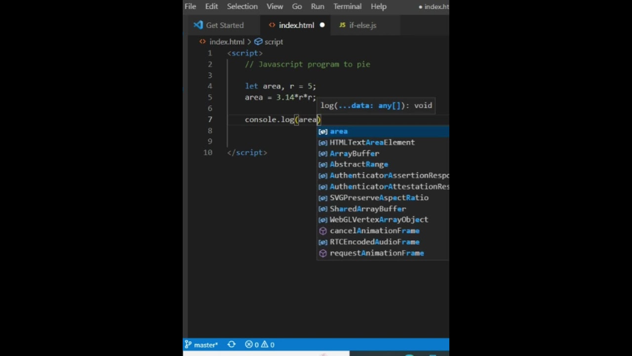 square root & Pi  simple easy program in JavaScript for Beginners || #shorts #javascript