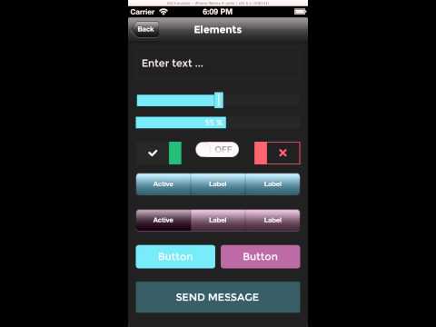 Barebone App - Titanium full application template