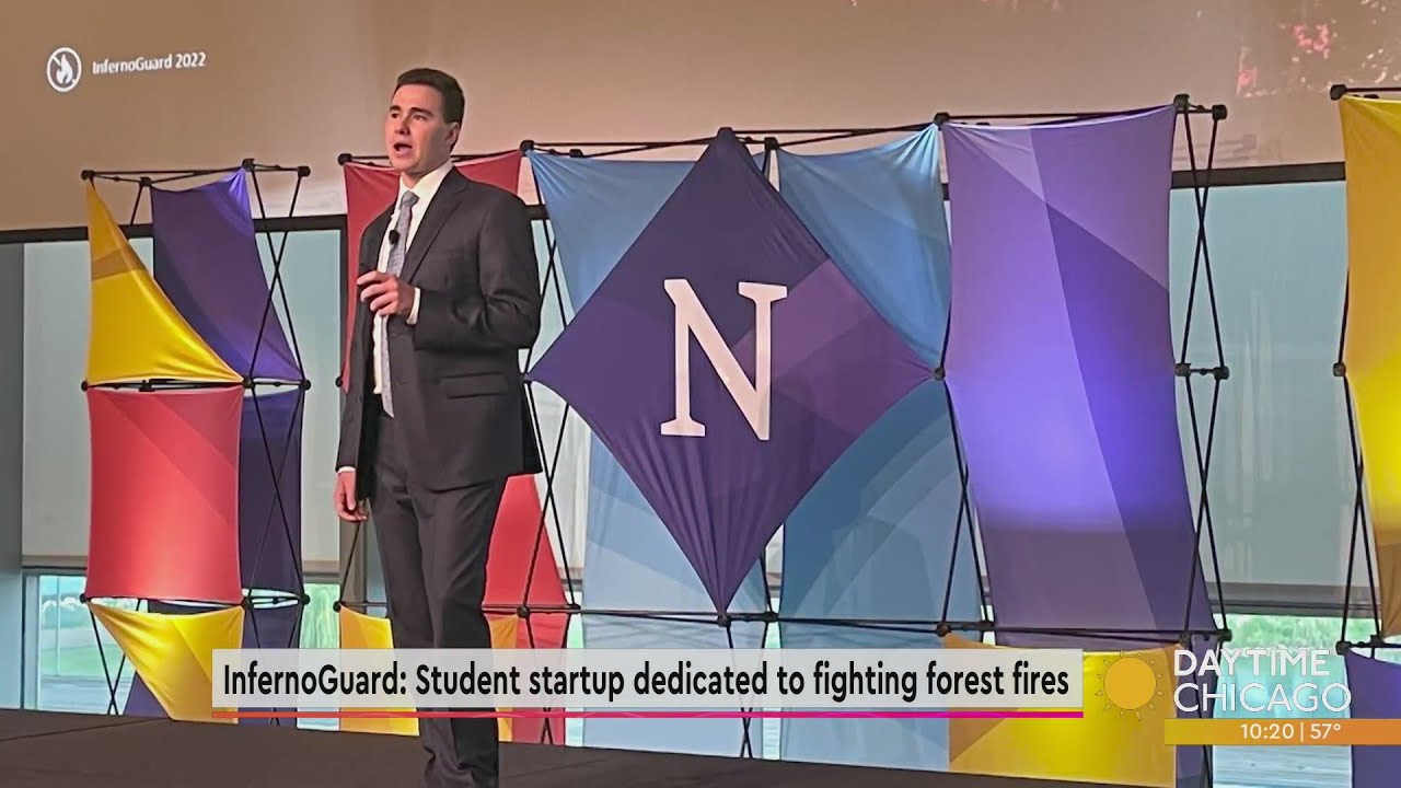 Local college student develops wildfire detection system