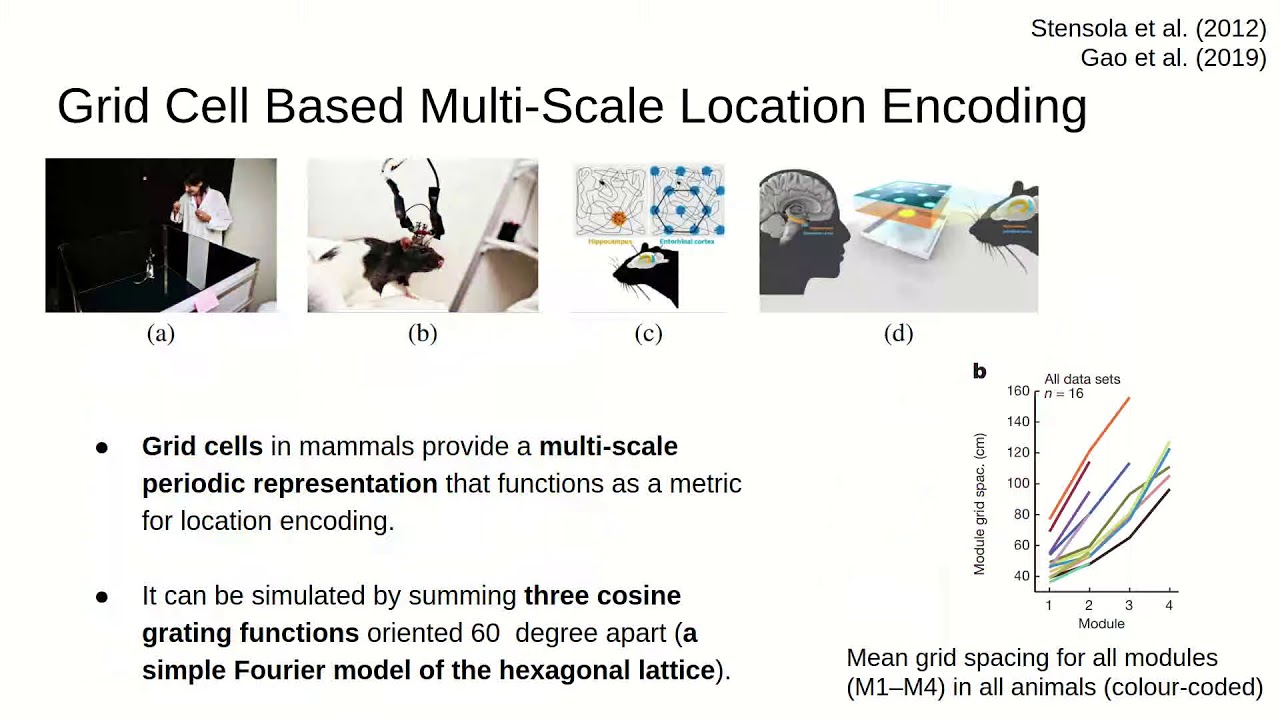 ICLR 2020: Multi-Scale Representation Learning for Spatial Feature Distributions using Grid Cells