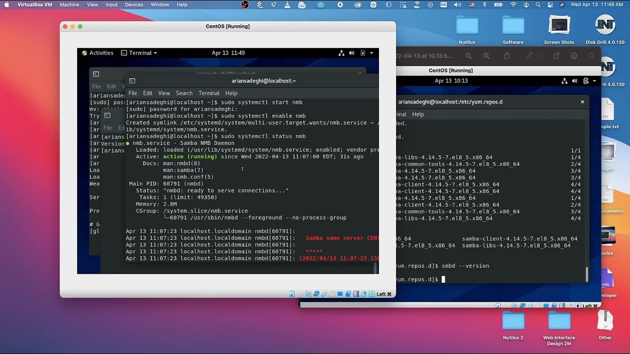 Linux assignment4 centennial college
