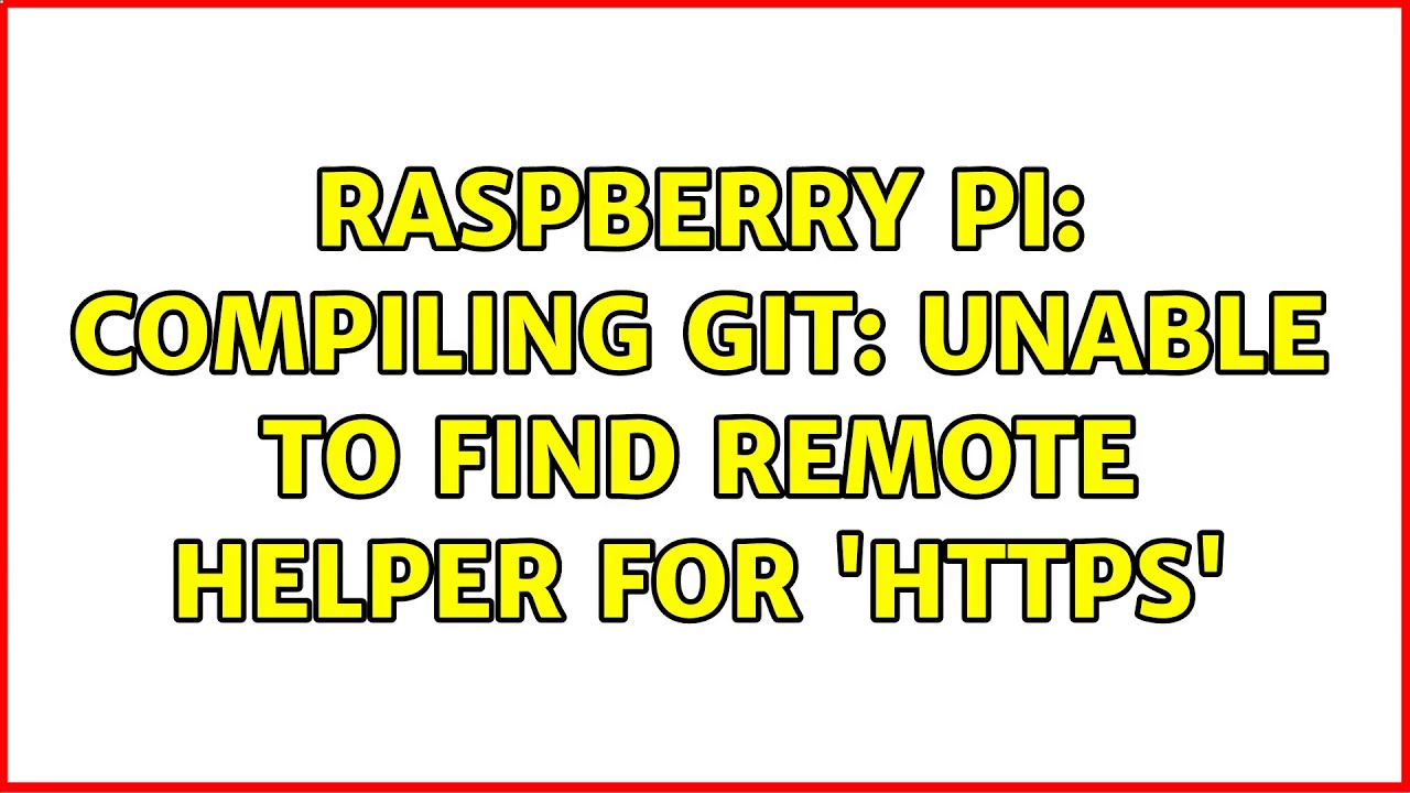 Raspberry Pi: Compiling git: Unable to find remote helper for 'https'