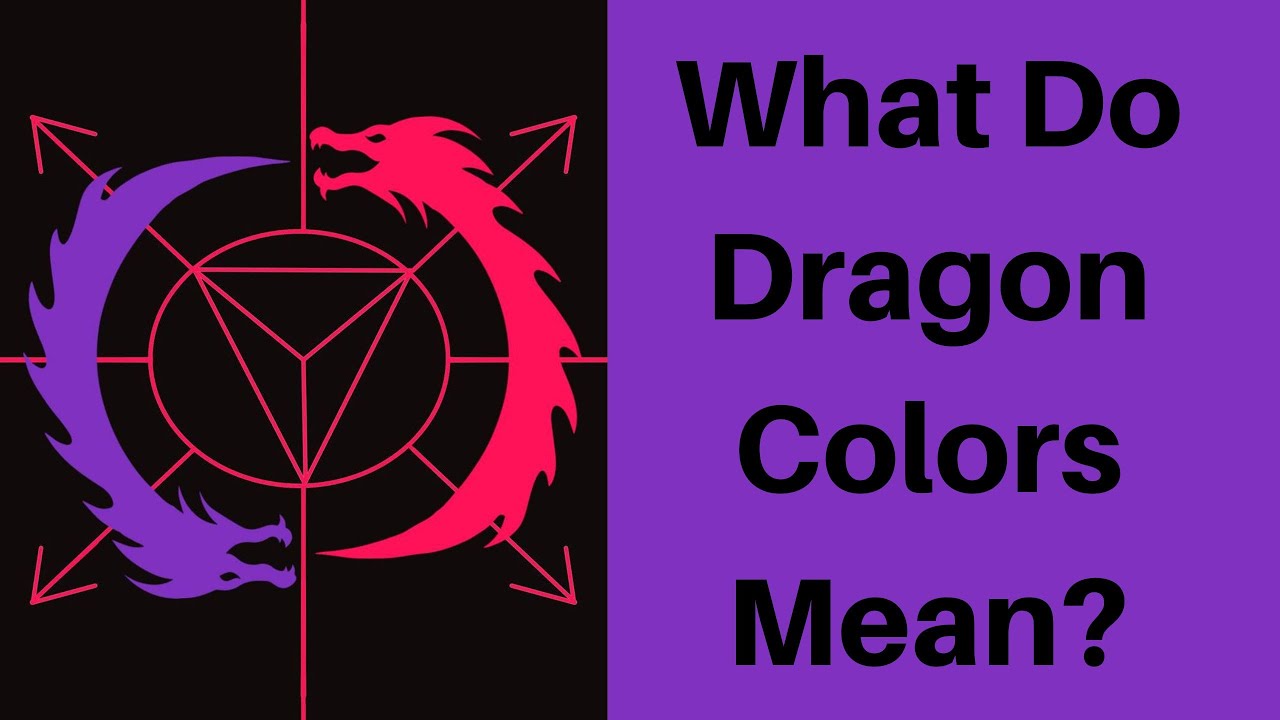 Dragon Colors What Do they Mean
