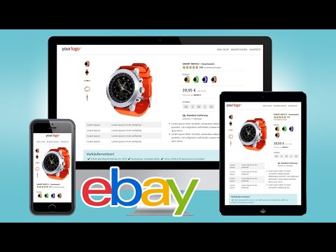 free eBay Listing Template HTML Mobile Responsive Design 2019 Ebay vorlage