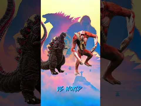 Shin Godzilla vs Godzilla x Kong The New Empire All Characters