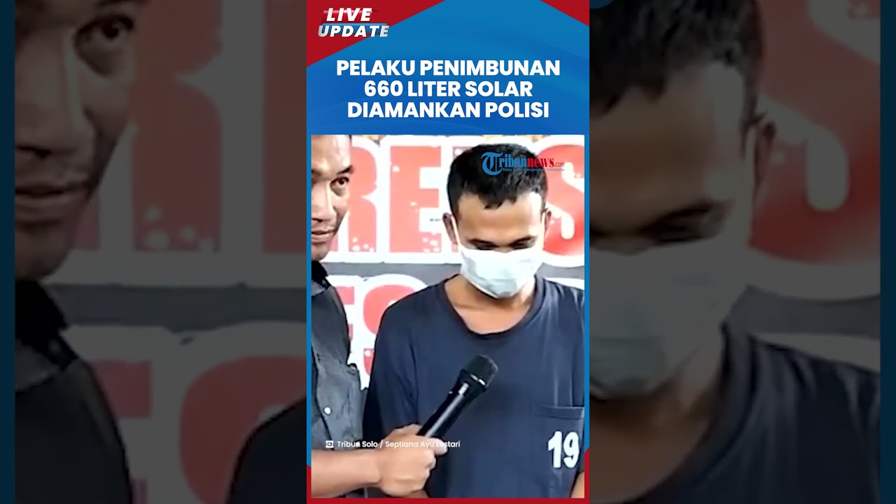 Pemuda Asal Sragen Jadi Pelaku Penimbunan 660 Liter Solar Kini ...