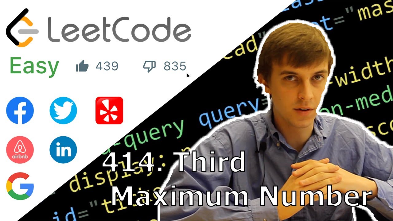 LeetCode 414. Third Maximum Number Solution Explained - Java