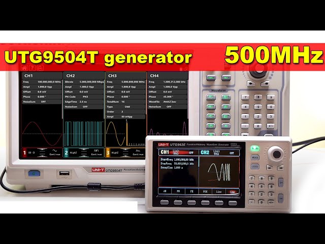 Microscope and Magnifiers - UNI-T UTG932E Function/Arbitrary Waveform Generator- 30 Mhz ...