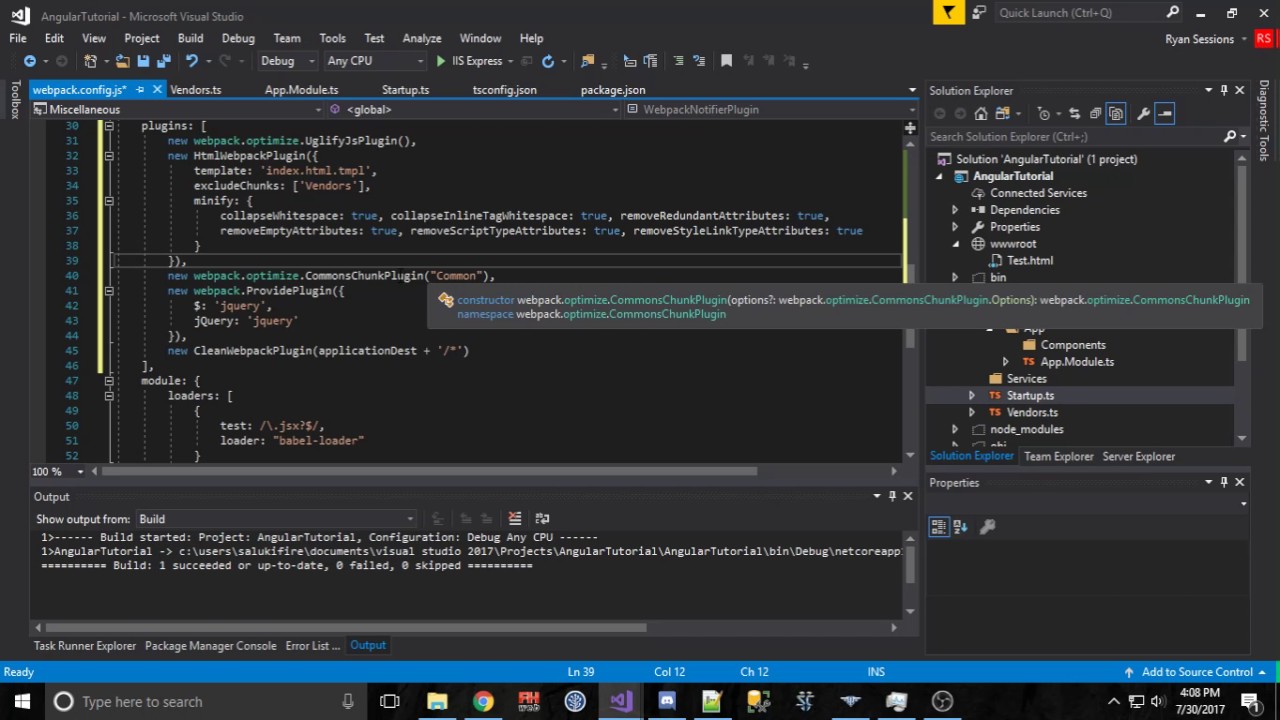 05 WebPack Config (webpack.config.js)